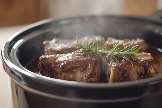 Easy Crockpot Beef Short Ribs Recipe (Fall-Off-the-Bone Tender) - Ritzy ...