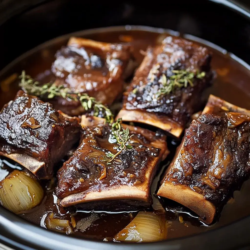 Easy Crockpot Beef Short Ribs Recipe (Fall-Off-the-Bone Tender) - Ritzy ...