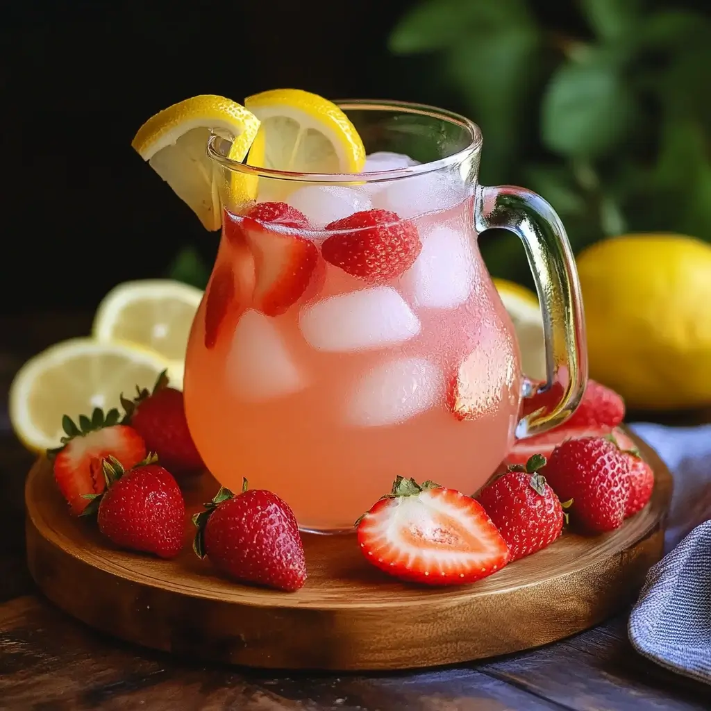 Strawberry Lemonade Punch Recipe – Easy, Fizzy, and Perfect for Parties ...