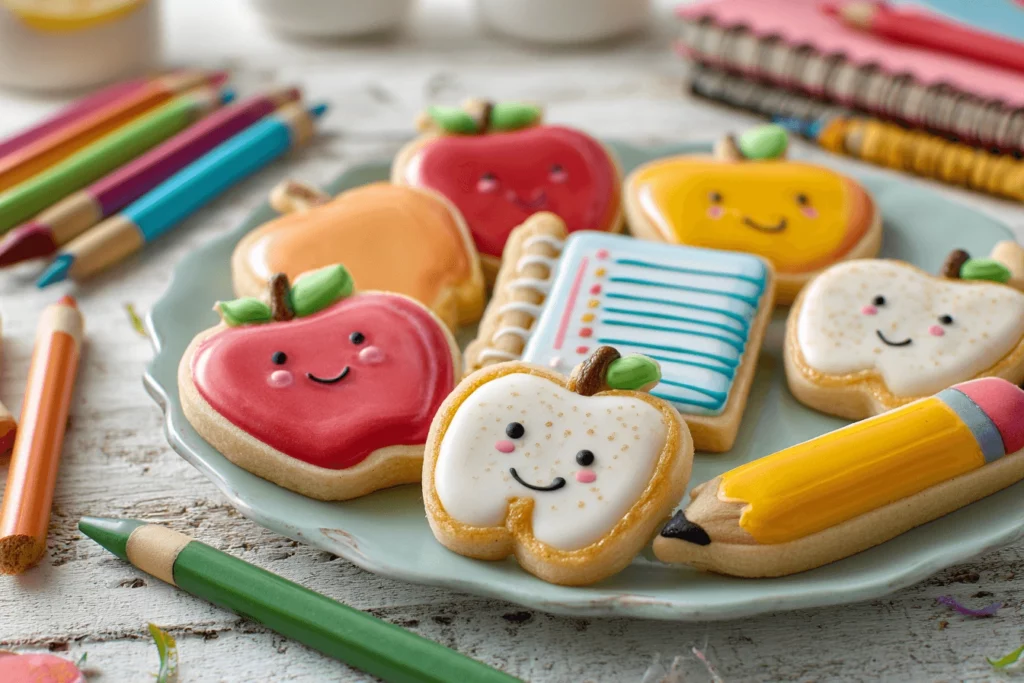 Back to School Cookies – Easy Iced Sugar Cookies for Kids, Teachers ...