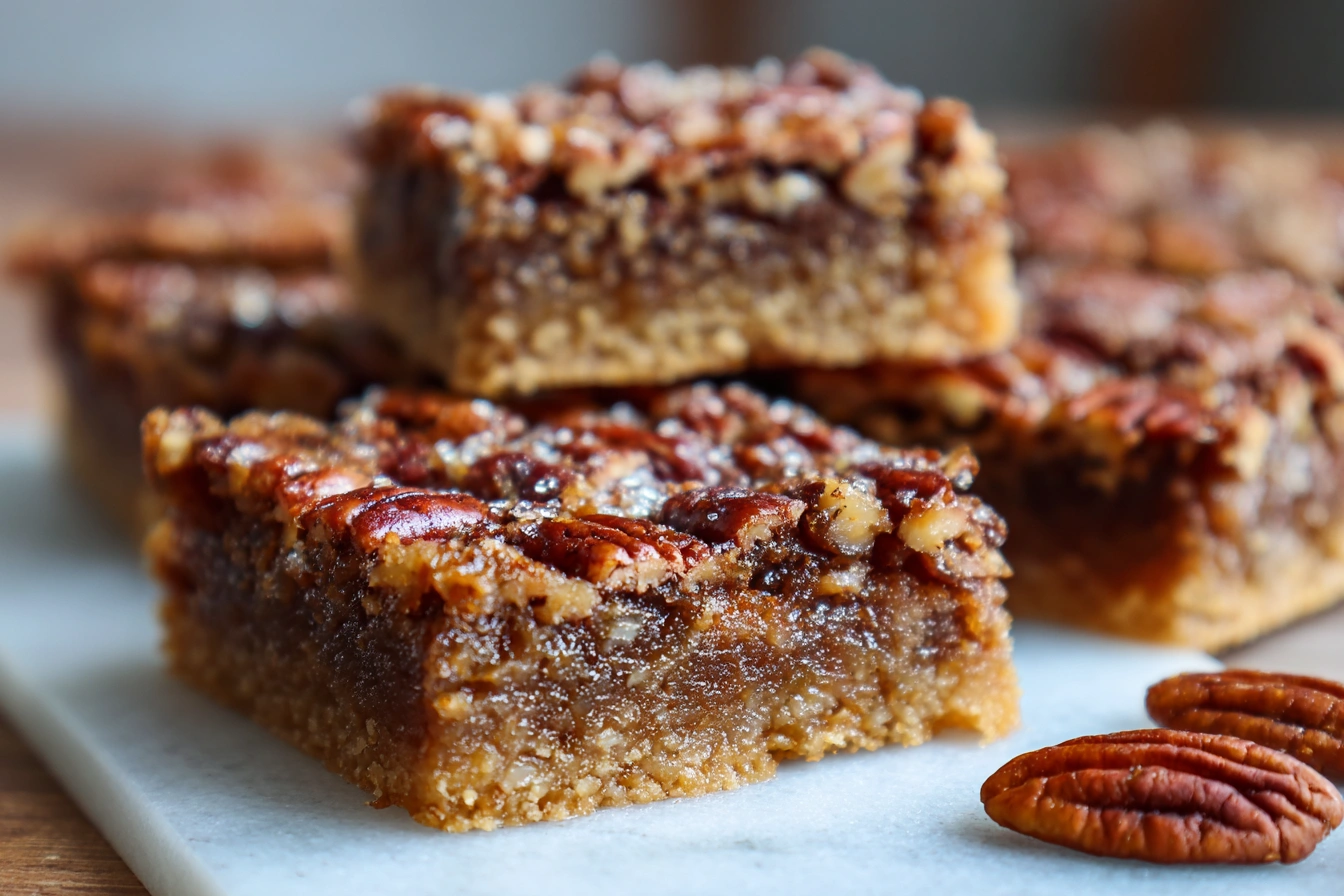 Irresistible Pecan Pie Bars with Buttery Shortbread Crust (Gluten ...
