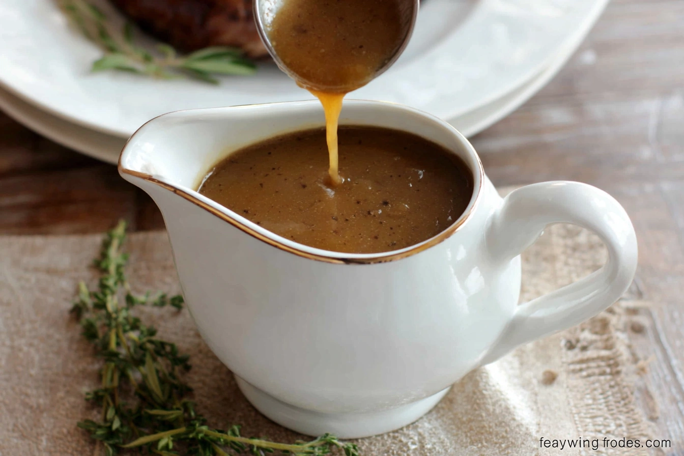 Easy Gluten Free Brown Gravy From Scratch – No Flour or Drippings ...