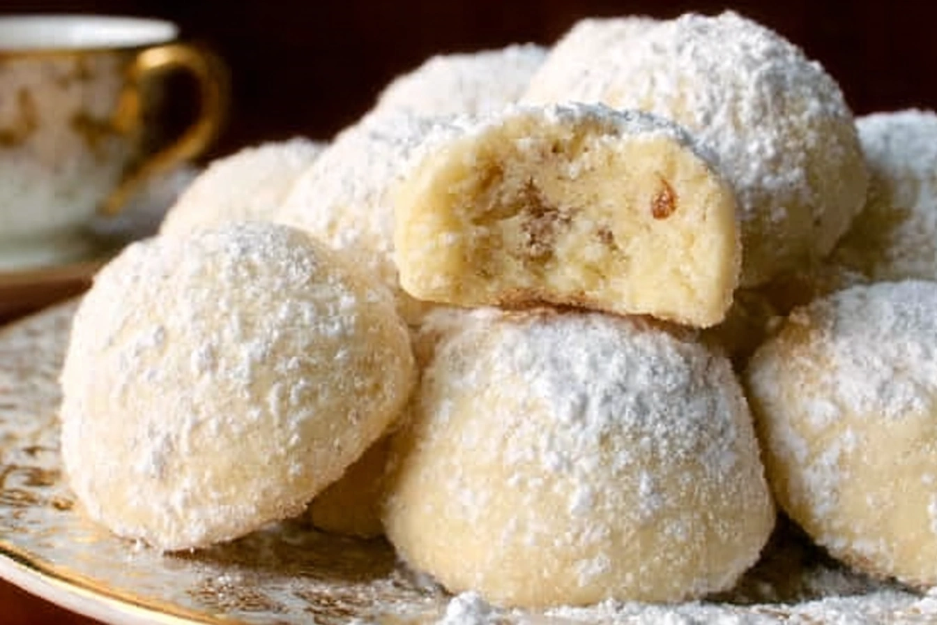 Russian Tea Cakes Cookie Recipe – Buttery, Nutty, and Perfect for the ...