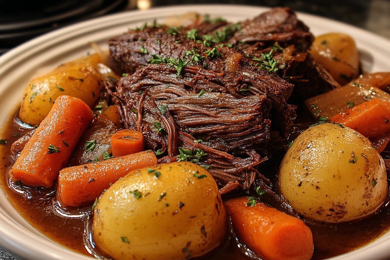 Pot Roast Slow Cooker – Tender, Juicy, and Effortless Family Dinner ...