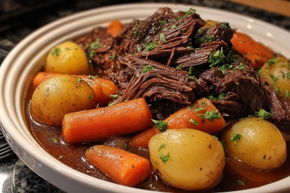 Pot Roast Slow Cooker – Tender, Juicy, and Effortless Family Dinner ...