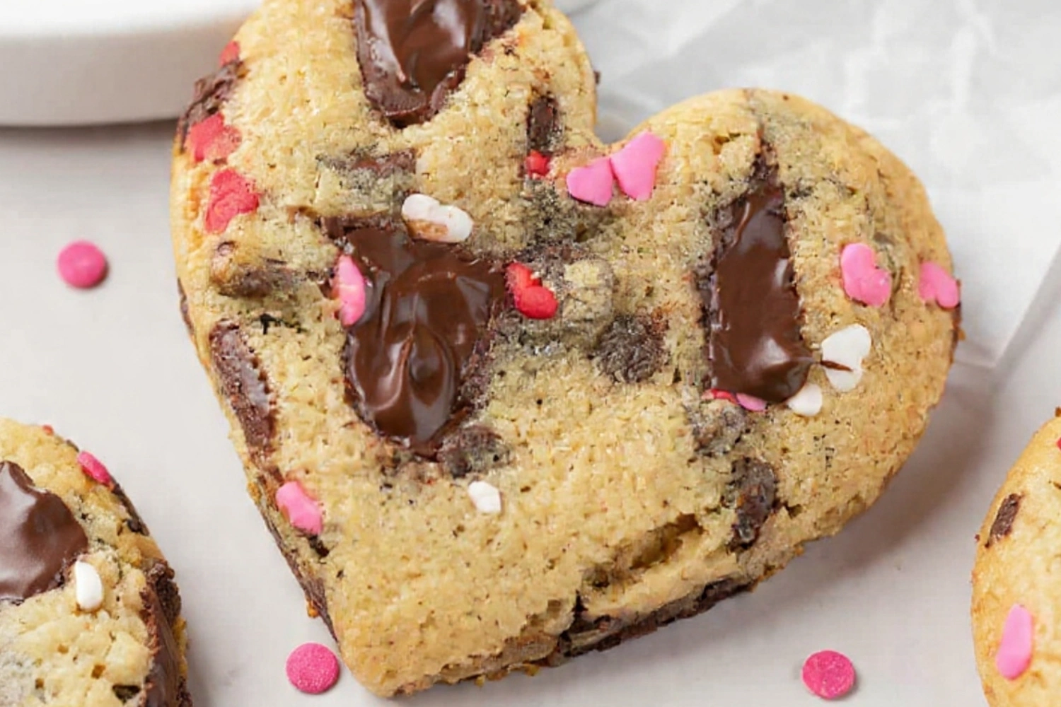 Heart Shaped Chocolate Chip Cookies: A Festive Twist on a Classic ...
