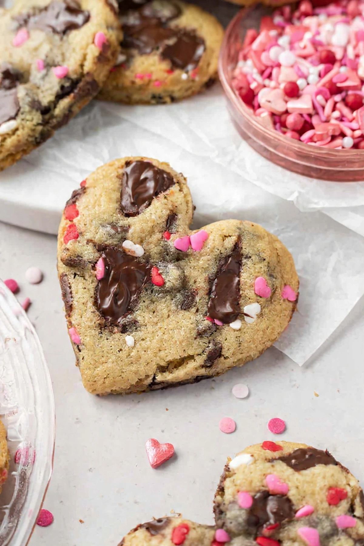 Heart Shaped Chocolate Chip Cookies: A Festive Twist on a Classic ...