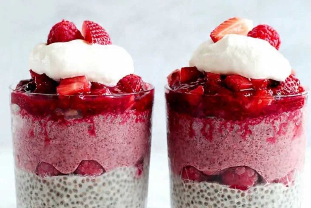 Smooth Red Berry Chia Pudding: A Delicious, Healthy Delight - Ritzy recipes