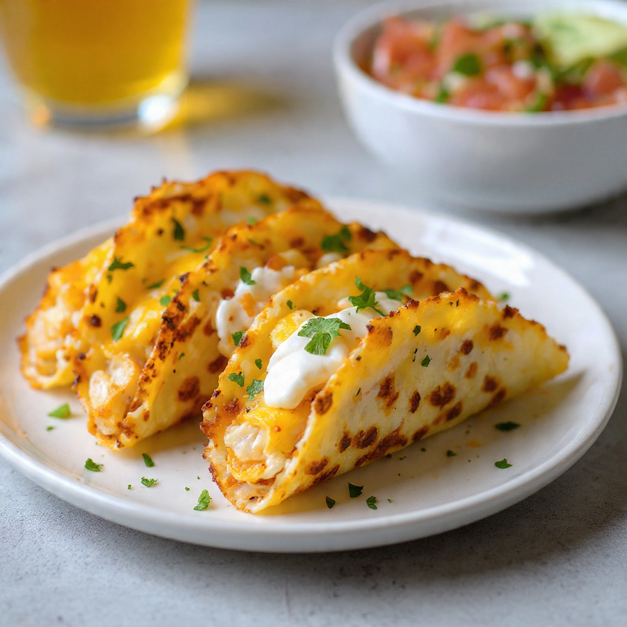 Mini Baked Chicken Tacos Recipe: Crispy, Cheesy, and Flavorful - Ritzy ...