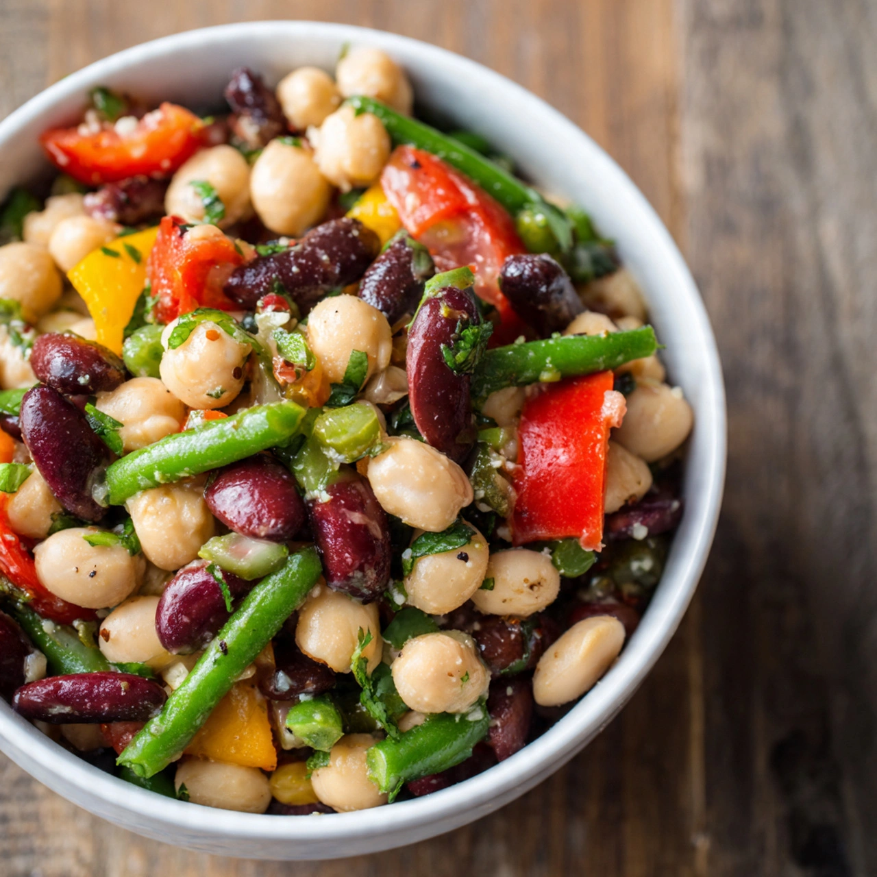 Protein Three Bean Salad – Fresh, Filling & Perfect for Meal Prep ...