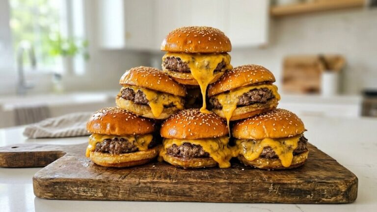cheeseburger sliders: 1 Easy Recipe for Perfect Party Food