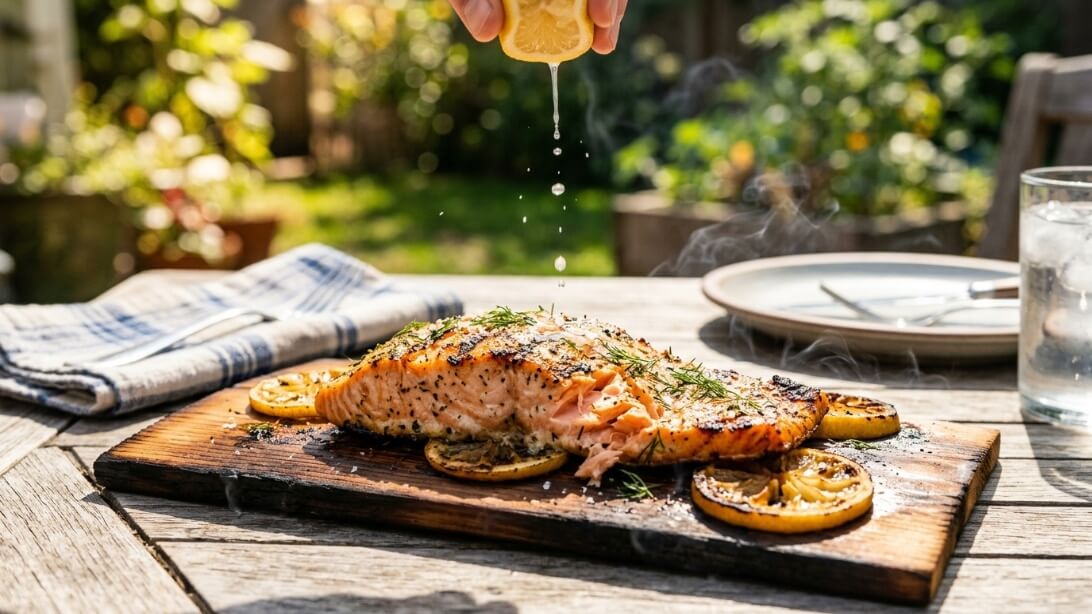 Cedar Plank Grilled Salmon: Easiest 25-Minute BBQ Recipe